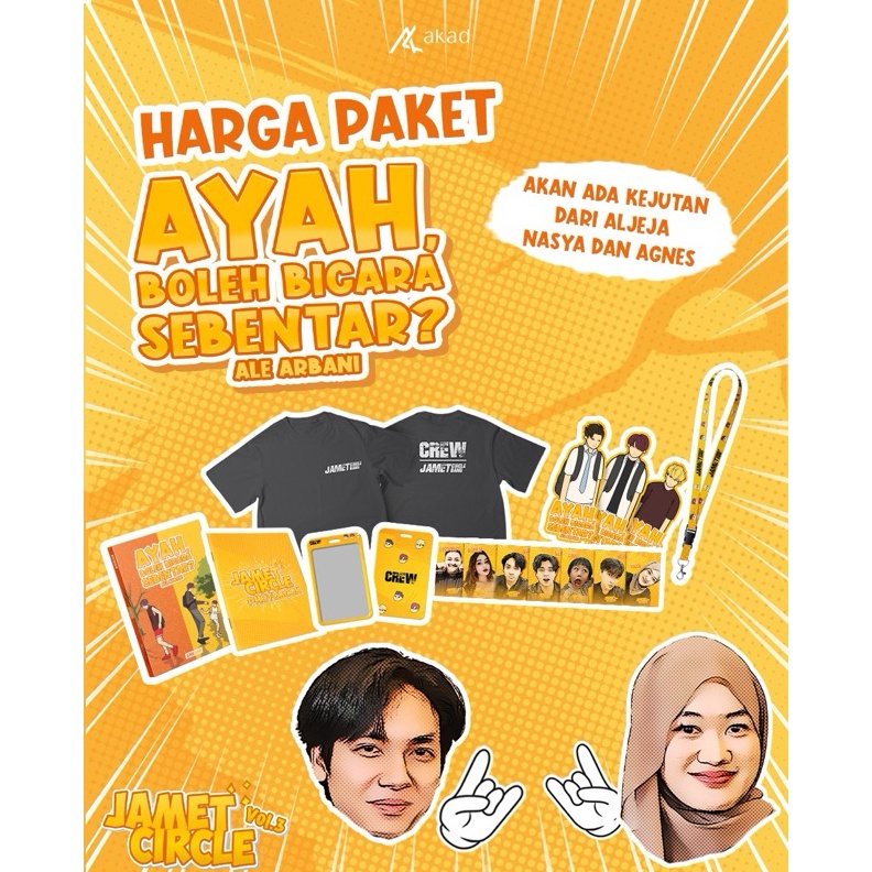 Jual KODE D27V Novel AYAH BOLEH BICARA SEBENTAR Ale Arbani Jamet Circle ...