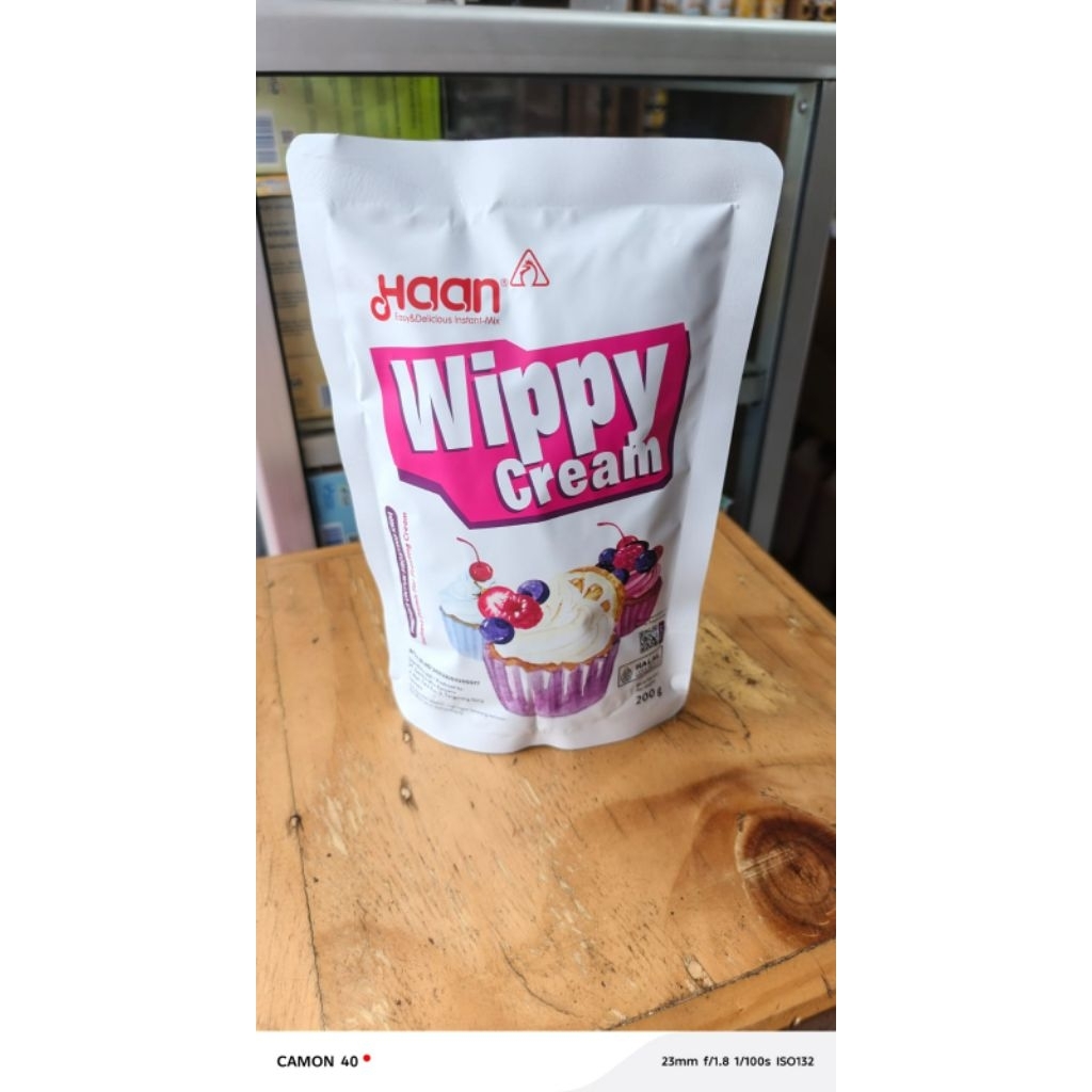 Jual wippy cream - premiks untuk frosting krim kemasan 200g | Shopee ...
