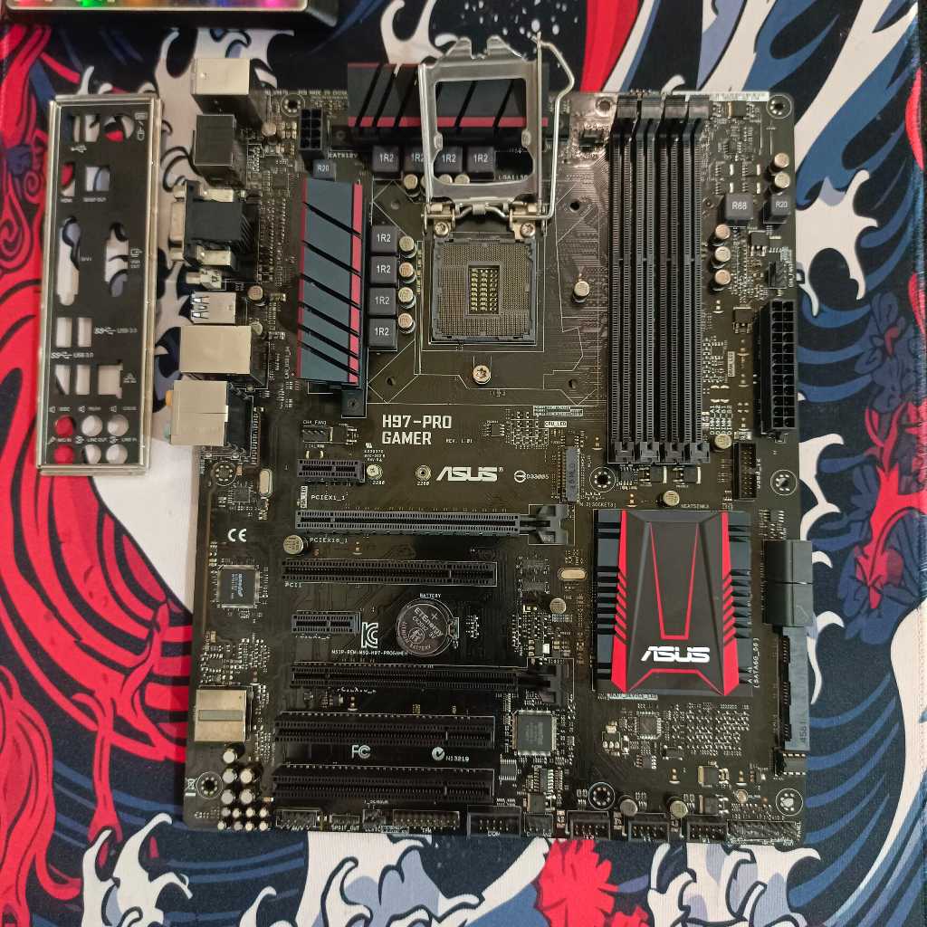 Jual MOTHERBOARD INTEL CHIPSET H97 LGA 1150 SUPPORT NVME MAX CPU I7 ...