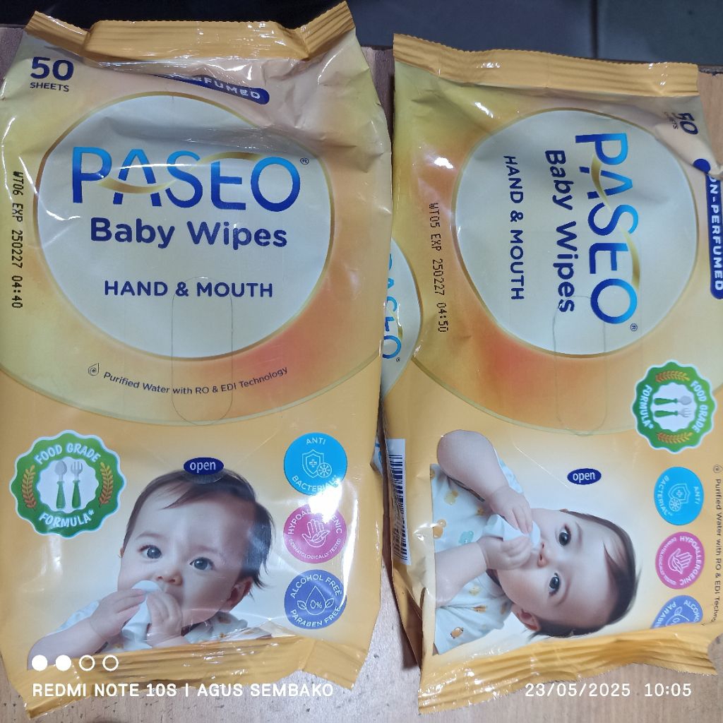 Jual 1 bal tisu paseo baby wipes buy 50s get 50s ( BELI 2 GROSIR ...