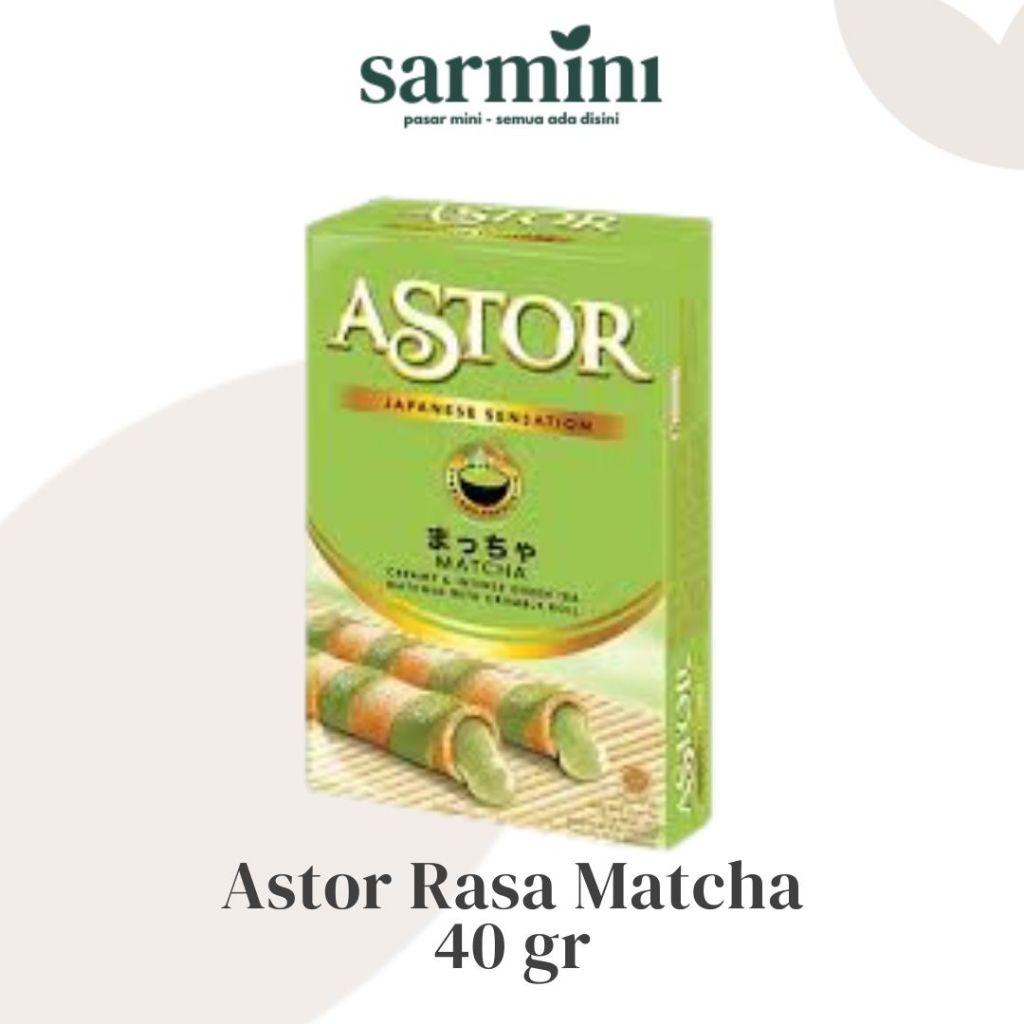 Jual Wafer Astor Rasa Matcha 40 gram | Shopee Indonesia