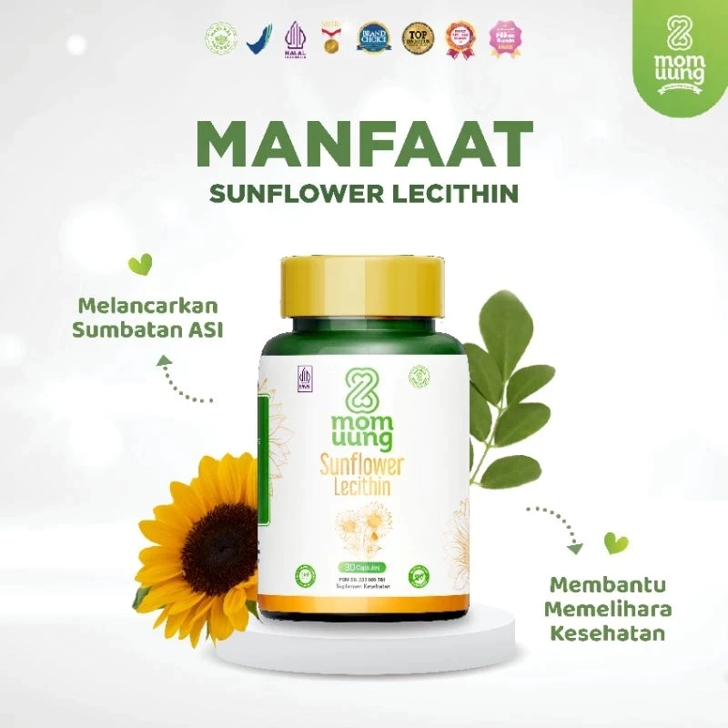 Jual MOM UUNG - LECITHIN / SUNFLOWER LECITHIN 30 KAPSUL / MELANCARKAN ...