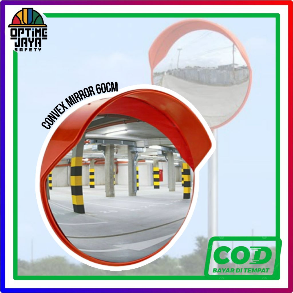 Jual Convex Mirror Outdoor 60cm - Cermin Cembung 60cm | Shopee Indonesia