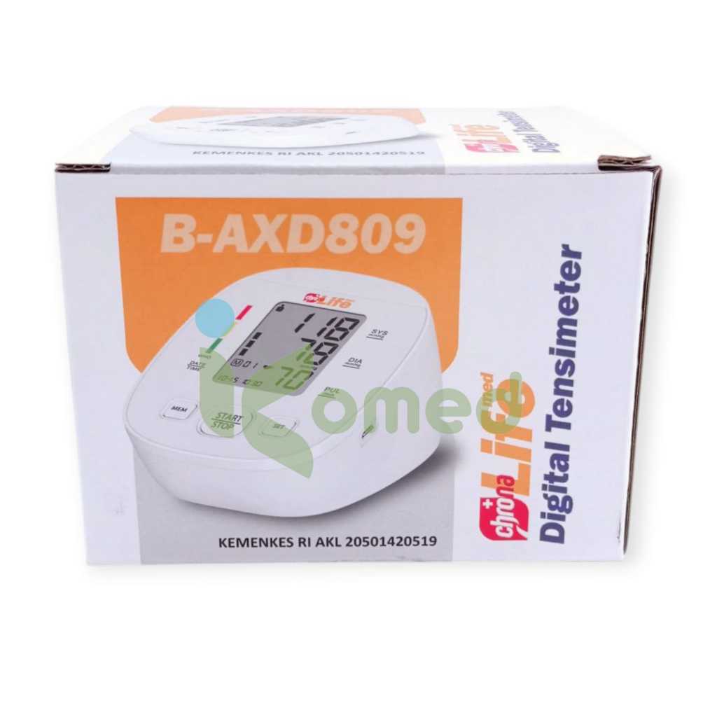 Jual Tensimeter Digital Chrona Life B-AXD809 / Tensi Chrona Care / Alat ...