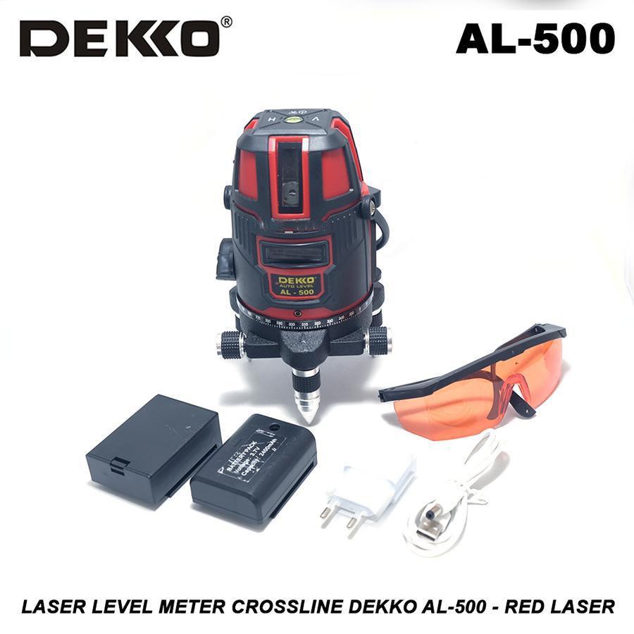 Jual Laser Level Meter Crossline Dekko AL500 - Red Laser | Shopee Indonesia