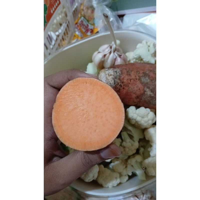 Jual UBI JALAR PUTIH MADU FRESH 500 GR | Shopee Indonesia
