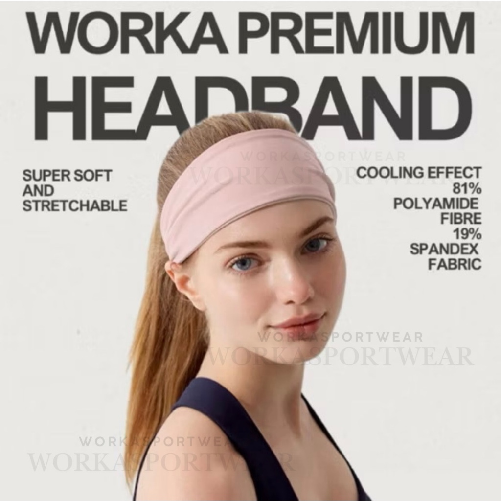 Jual WORKASPORTWEAR.ID - Sweatband or Headband olahraga premium ...