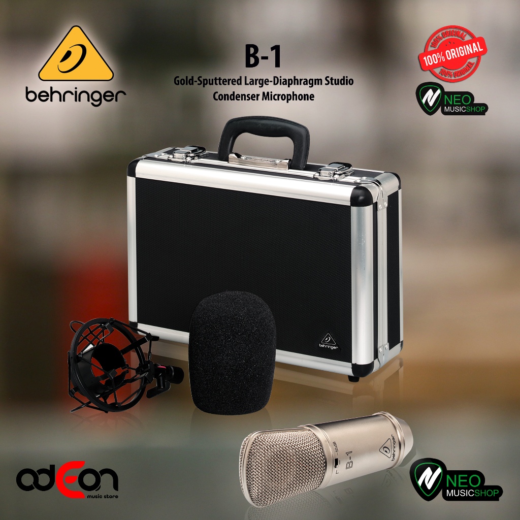 Jual Behringer B1 Studio Condenser Microphone Original | Shopee Indonesia