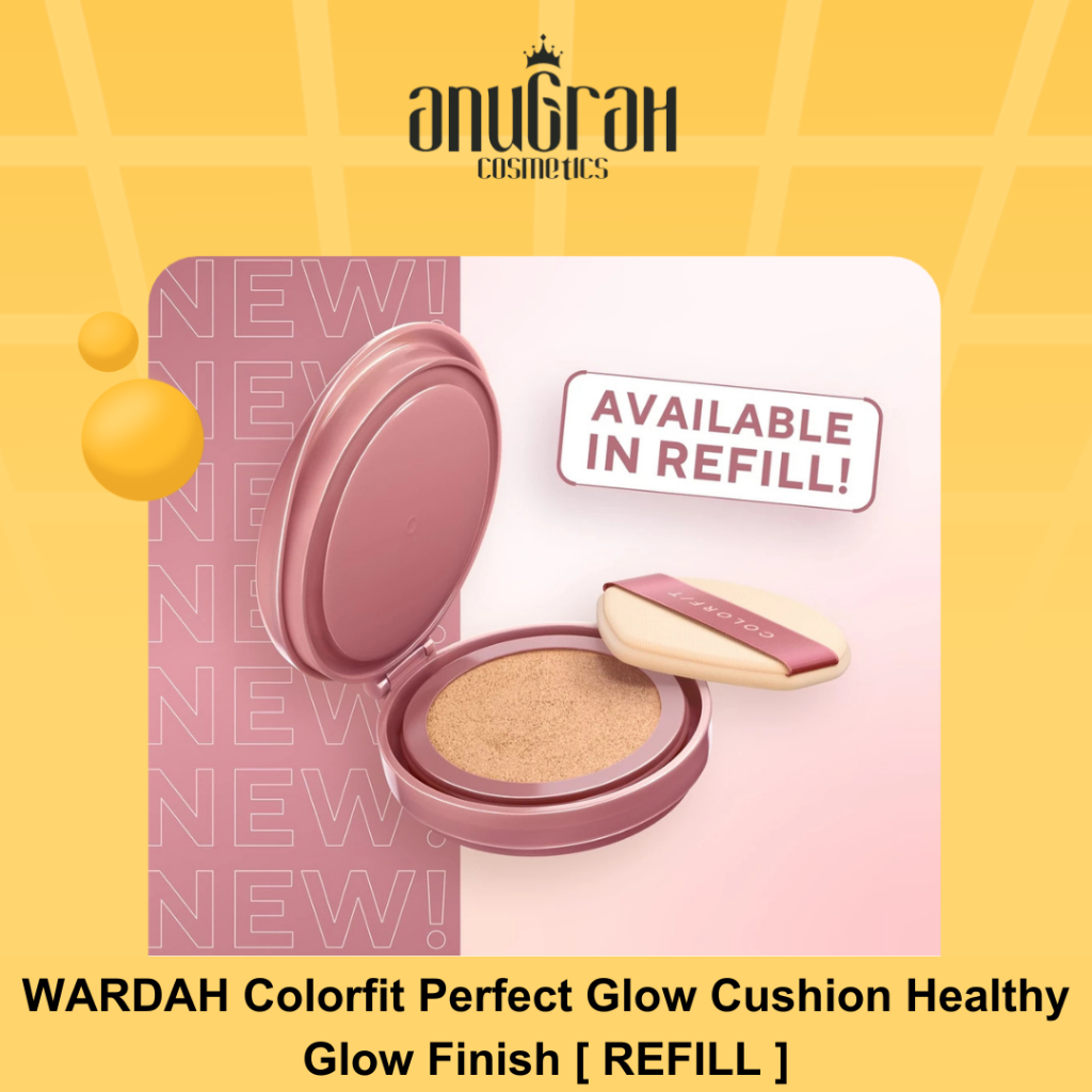 Jual WARDAH Colorfit Perfect Glow Cushion Healthy-Glow Finish [ REFILL ...