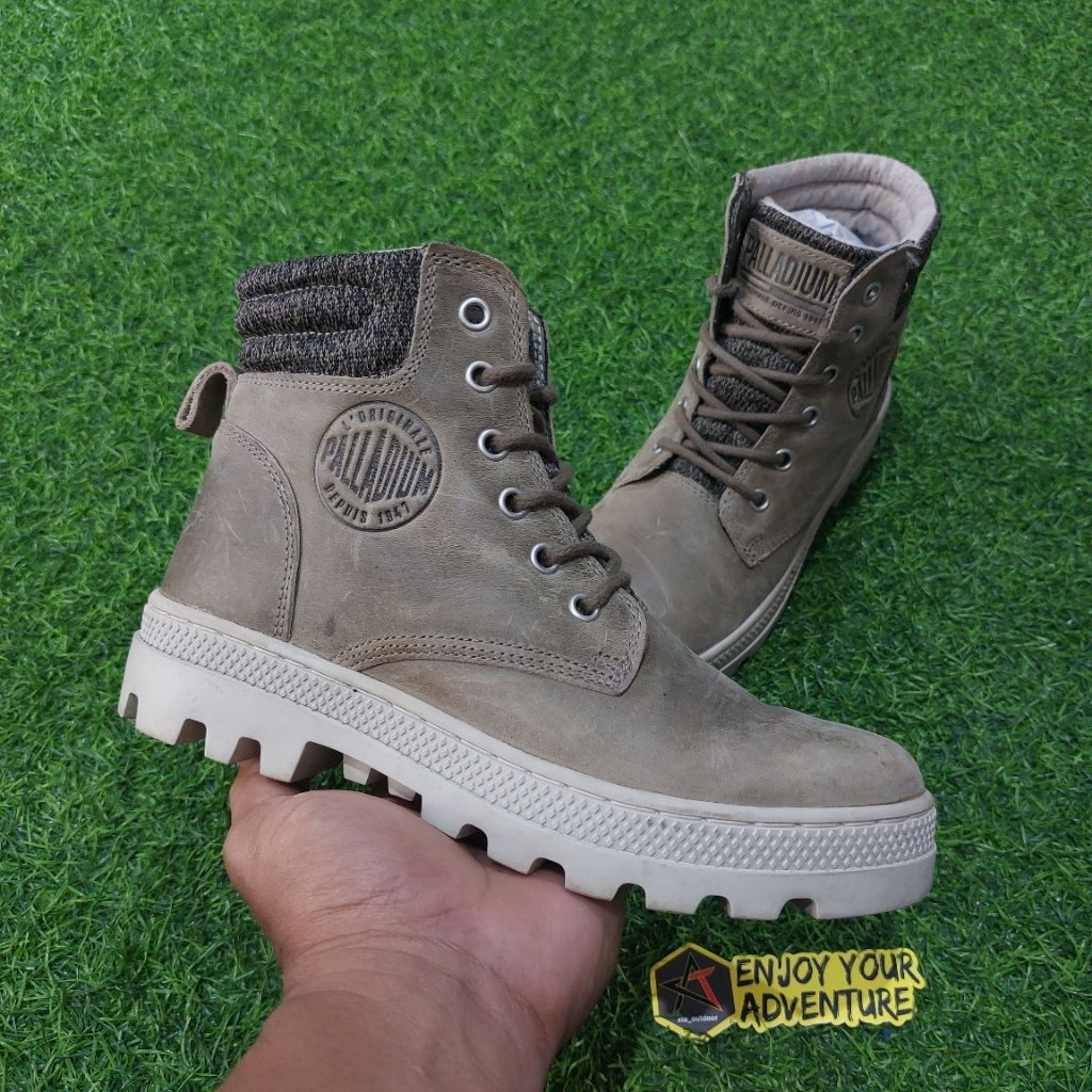 Jual sepatu boots kulit palladium size 37 | Shopee Indonesia