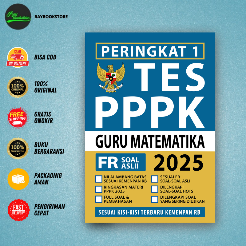 Jual Buku Peringkat 1 PPPK Guru Matematika 2025 - Media Eduka | Shopee ...