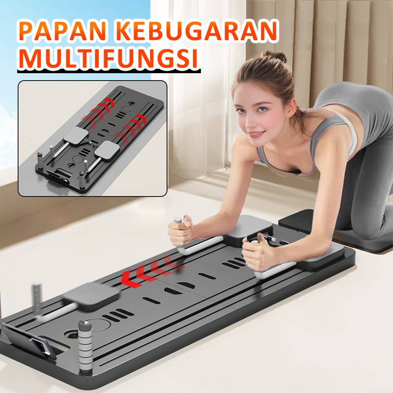 Jual AB Wheel Roller Plank Trainer 5in1 Papan perut Latihan Perut ...