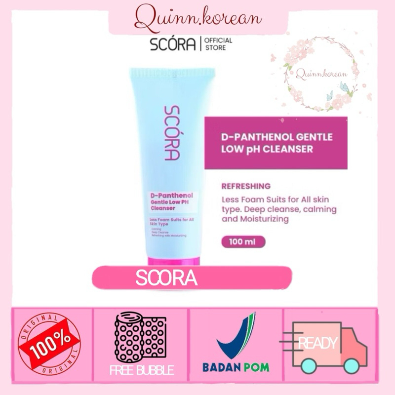 Jual Scora D-Panthenol Gentle Low Ph Cleanser 100ml | Shopee Indonesia