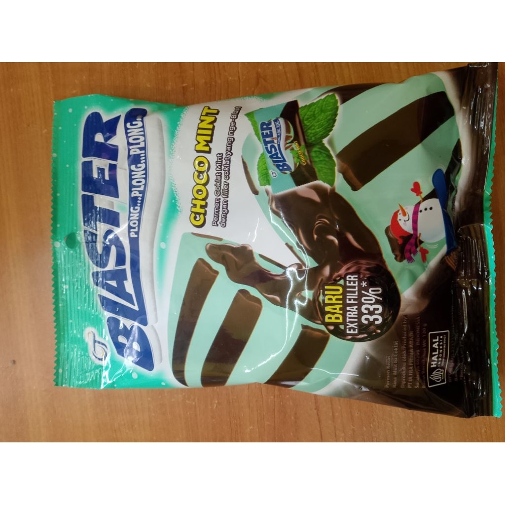 Jual permen blaster choco mint isi 170g | Shopee Indonesia