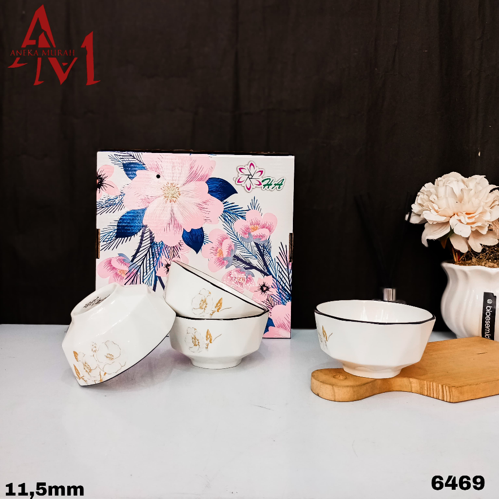 Jual MANGKOK KERAMIK 4PC HA 1874 ( 6469 ) HA 1873 ( 6571 ) HA 1871 ...