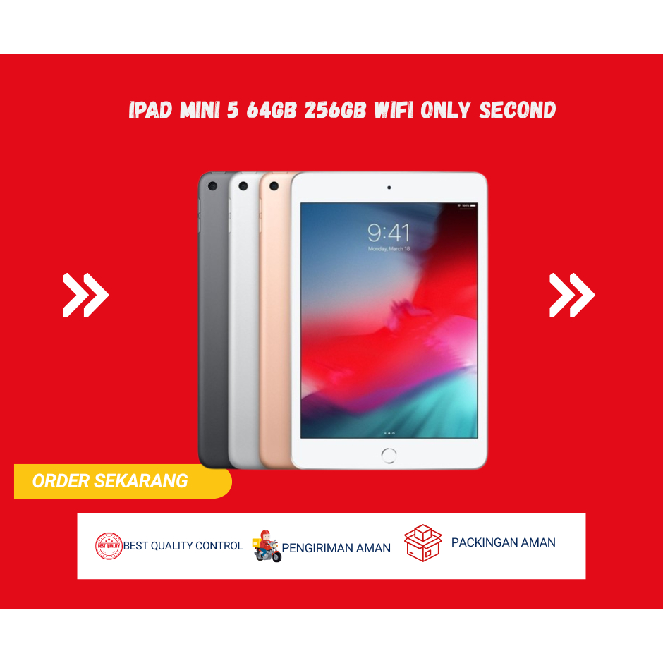 Jual Ipad Mini 5 64GB 256GB Wifi Only Second ORIGINAL | Shopee Indonesia