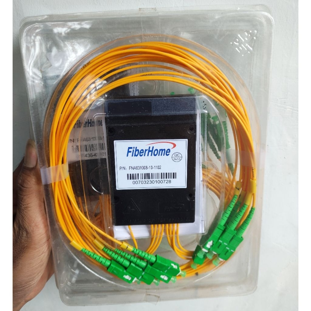 Jual Passive Splitter 1:4 1:8 SC APC Modular ZTEE Litech Fiberhome FO ...