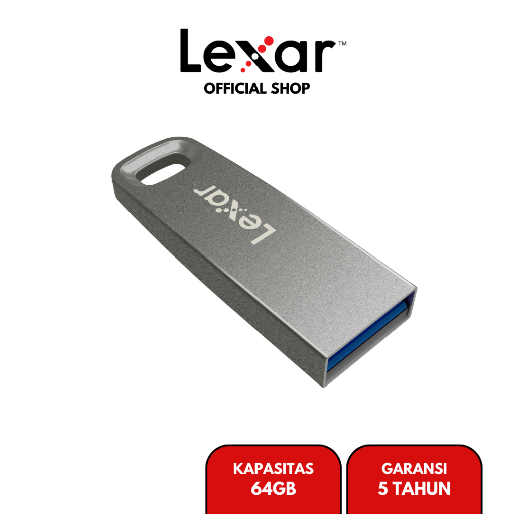 Jual Lexar Flashdisk JumpDrive M45 USB 3.1 Flash Drive - 64GB | Shopee ...