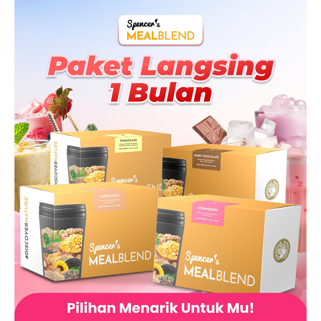 Jual Spencer's MealBlend 4 Box All Variant | Meal Replacement ...