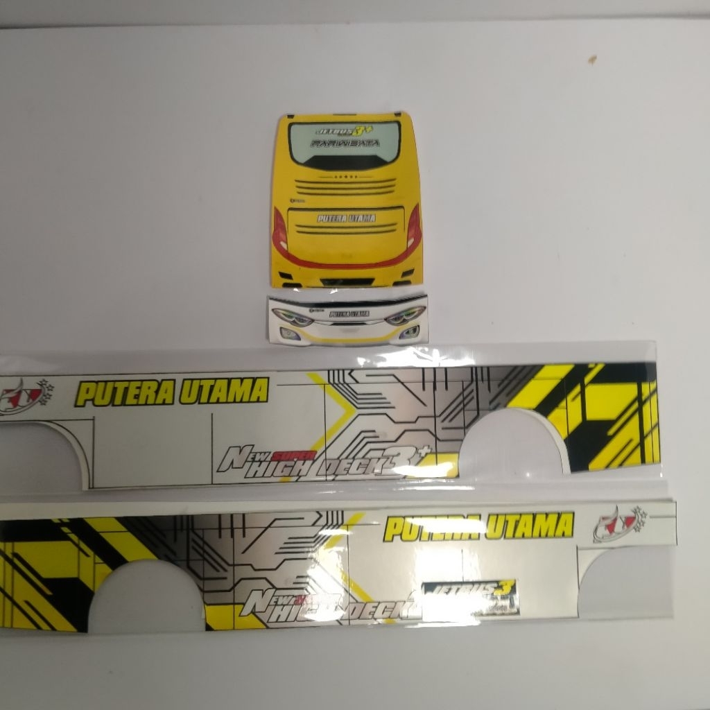 Jual Stiker livery Rahma V2 miniatur bus | Shopee Indonesia