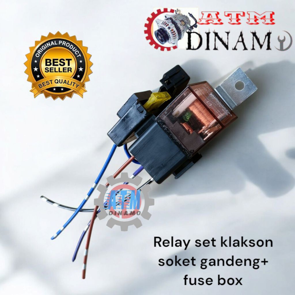 Jual RELAY SET KLAKSON SOKET SOCKET + FUSE BOX RELAY TRASPARAN | Shopee ...