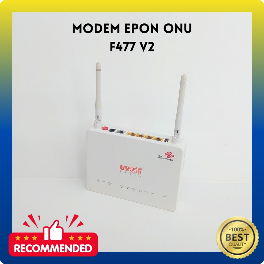 Jual MODEM EPON ONU F477 V2 TANPA ADAPTOR | Shopee Indonesia
