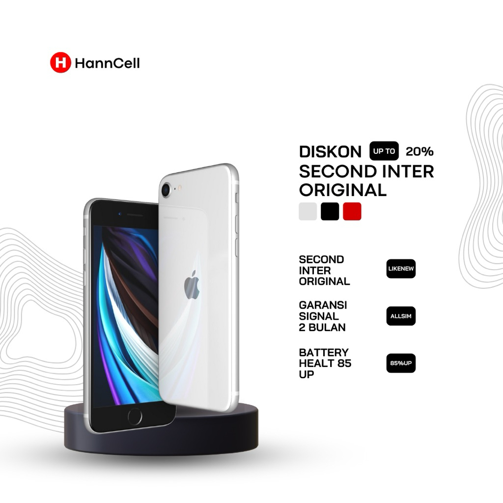Jual IP SE2 SECOND ORIGINAL 64GB/128GB | Shopee Indonesia