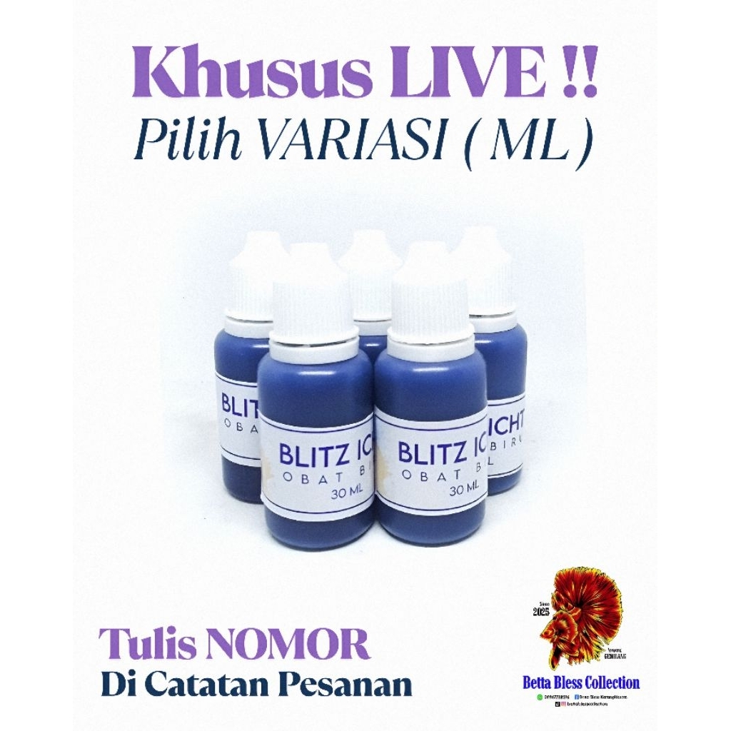Jual OBAT BIRU Ikan Hias/ Obat Anti Parasit/ Methylene Blue ( Khusus ...