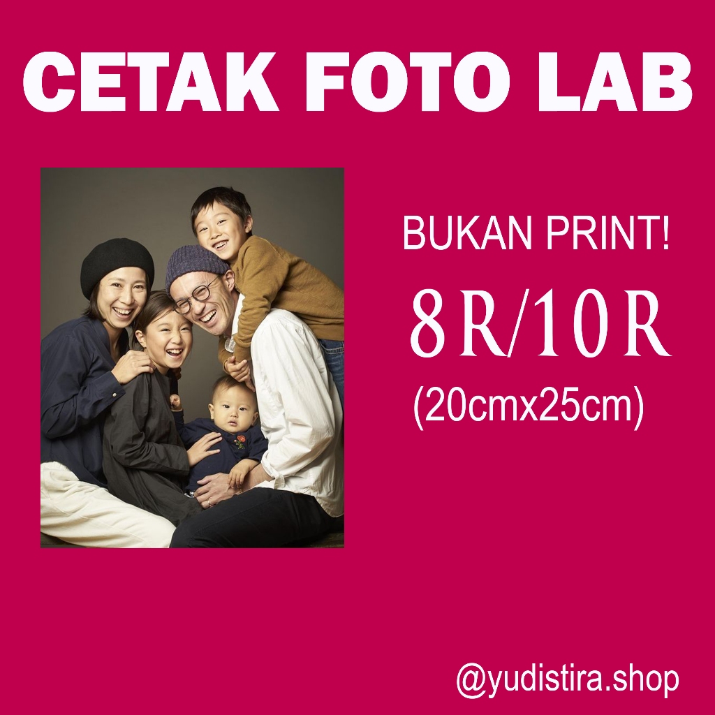 Jual Cetak Foto Paper Fujifilm Kodak 10R 20x25 Doff Cetak Lab Tahan ...