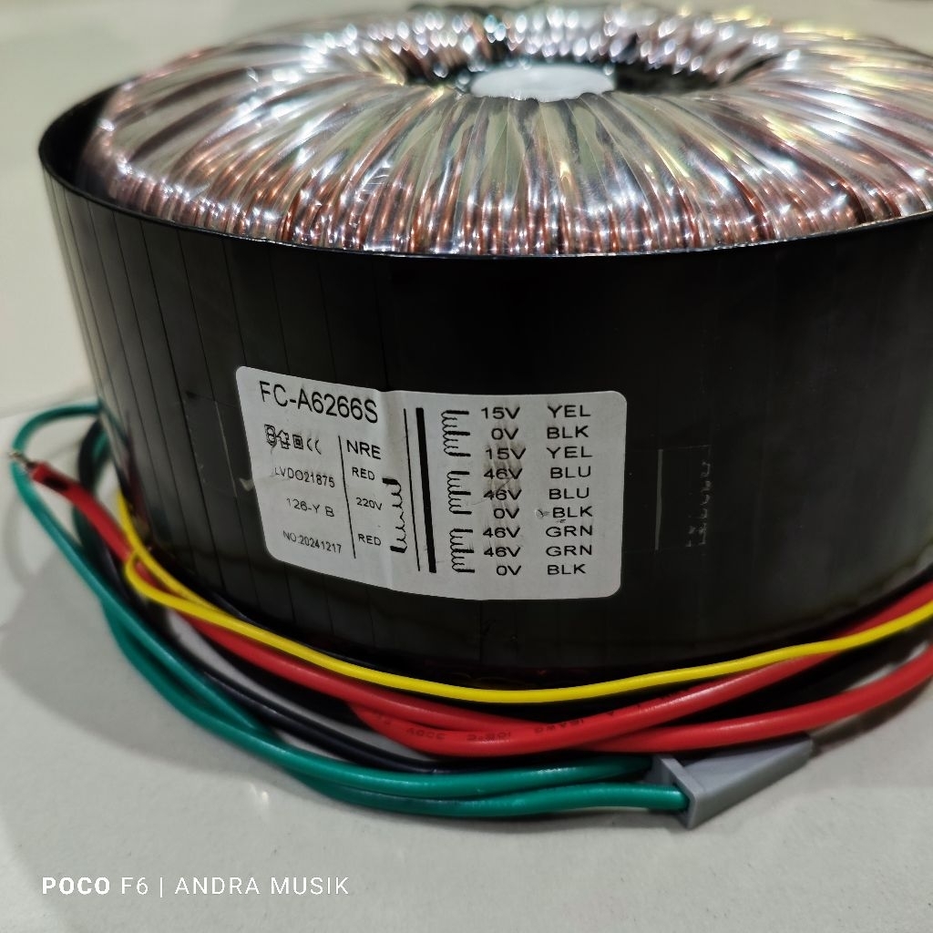 Jual Travo Toroid Power Firstclass FC-A6266S klas AB 4 channel Trapo ...