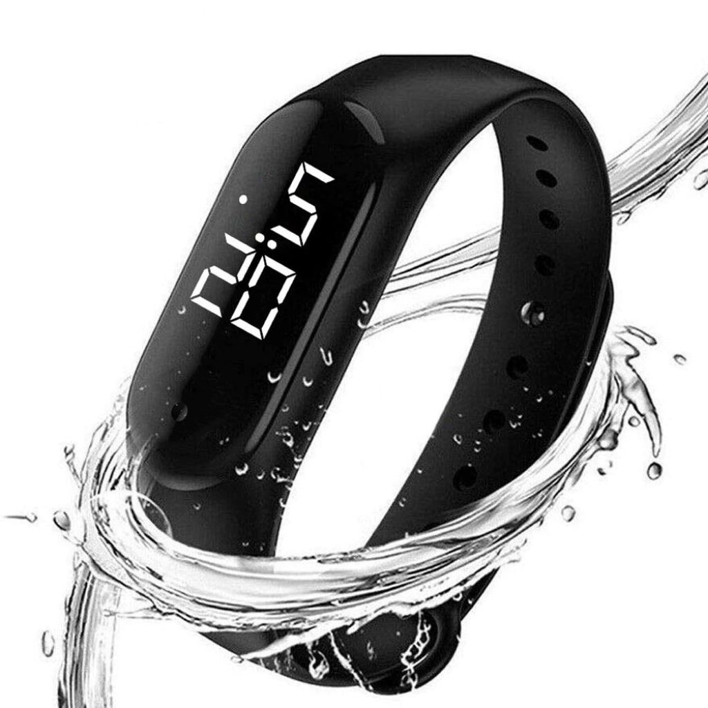 Jual Murah Jam Tangan Digital Pria wanita anti air gelang tangan LED ...