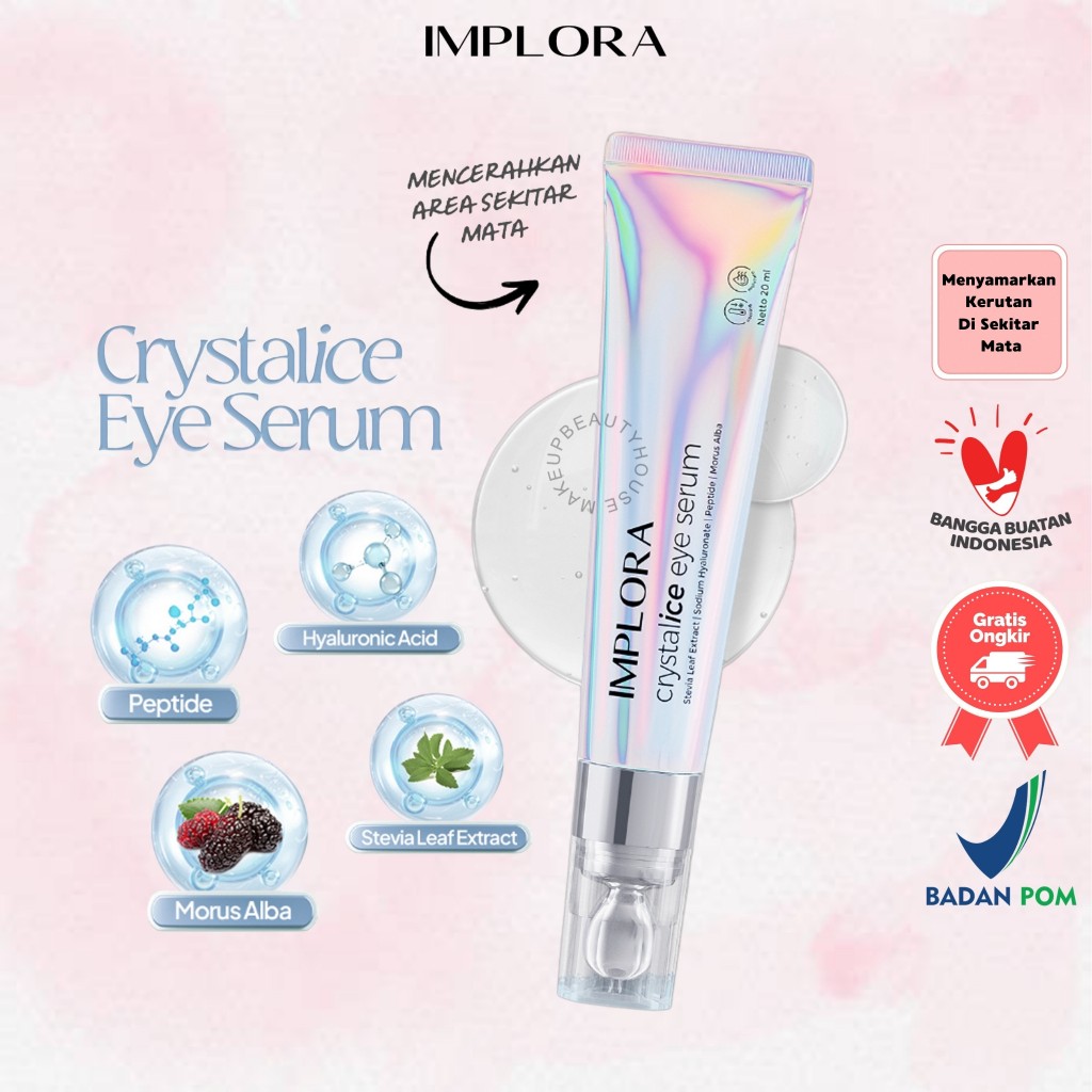 Jual IMPLORA Crystalice Eye Serum | Serum Mata | Shopee Indonesia