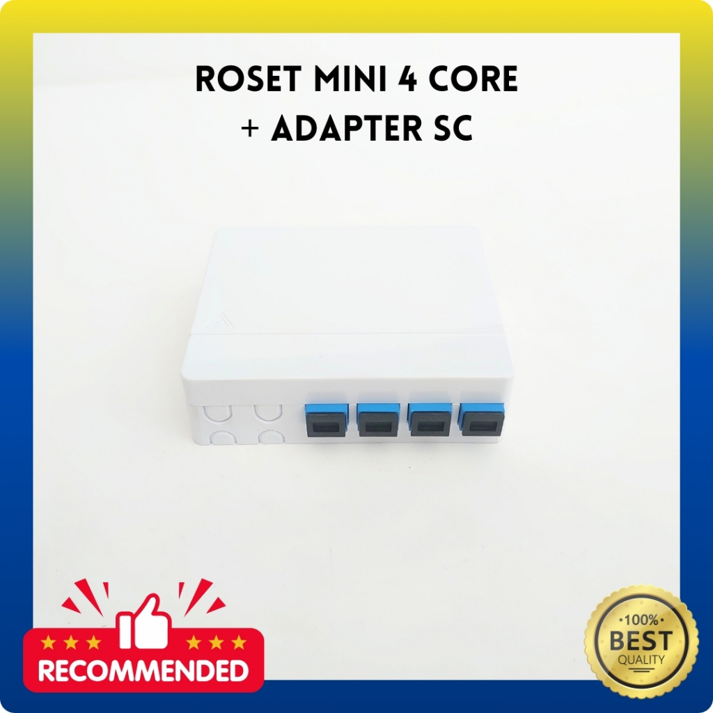 Jual ROSET MINI 4 CORE + ADAPTER SC | Shopee Indonesia