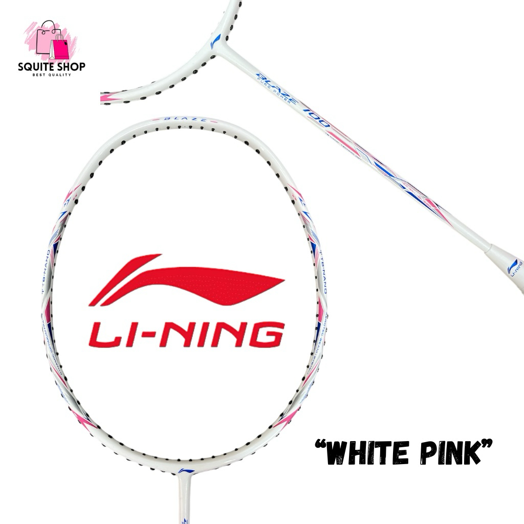 Jual RAKET LINING BLAZE 100 ORIGINAL BADMINTON FULL SET | Shopee Indonesia