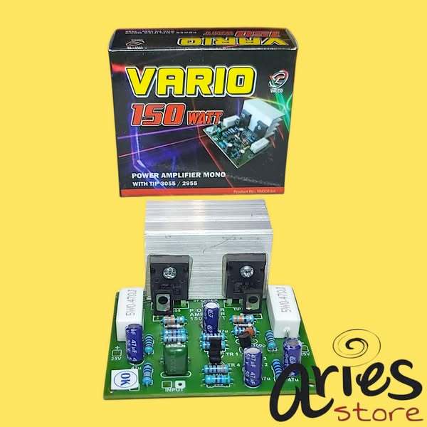 Jual KIT POWER AMPLIFIER MONO 150 WATT VARIO VACCO | Shopee Indonesia