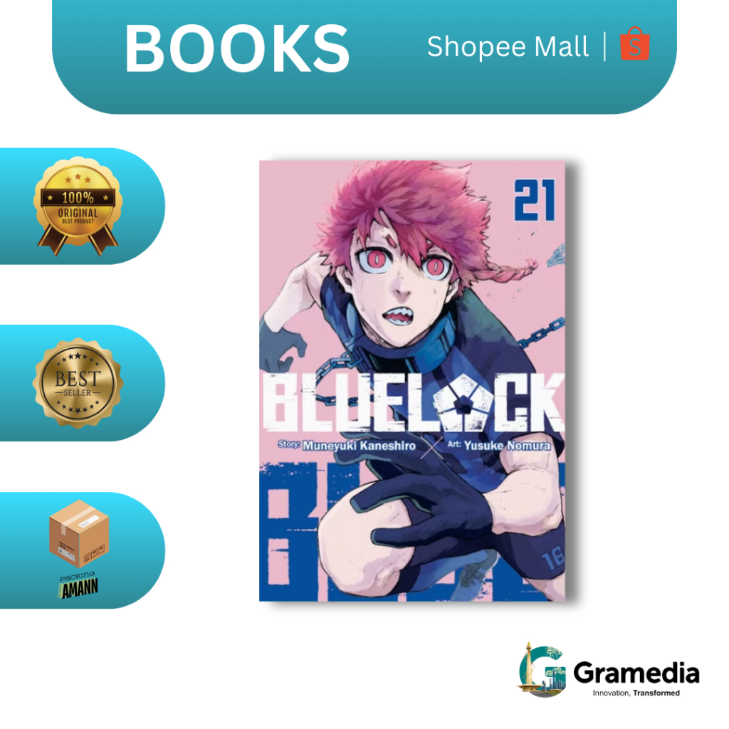 Jual Gramedia MKG - Komik Blue Lock 21 (Muneyuki Kaneshiro) | Shopee ...