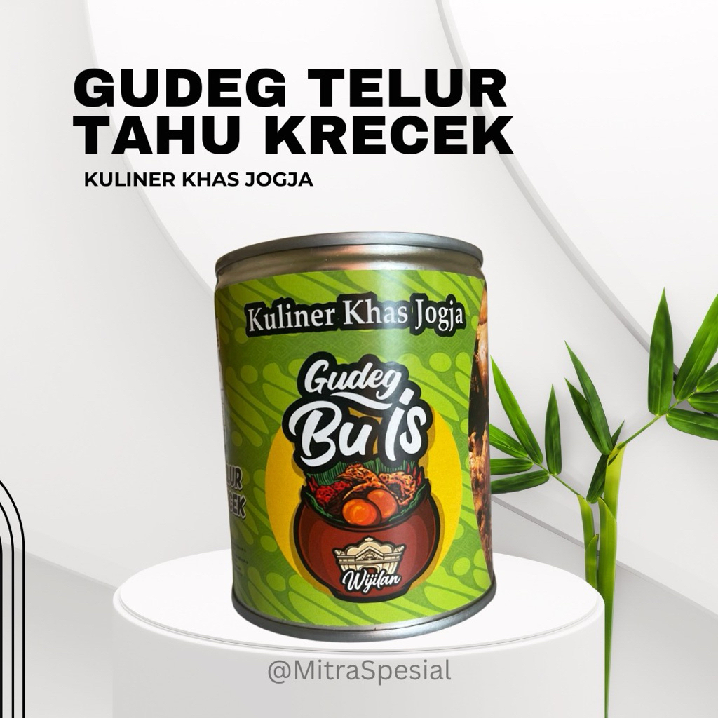 Jual Gudeg Kaleng Bu Is Wijilan Khas Jogja | Shopee Indonesia