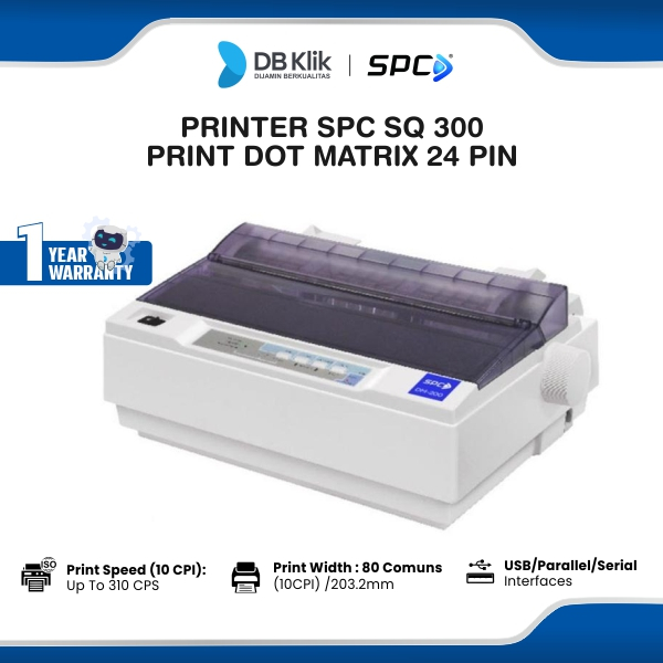 Jual SPC Printer SQ 300 Print Dot Matrix 24 Pin | Shopee Indonesia