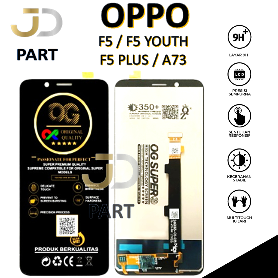 Jual LCD OPPO F5 / F5 YOUTH / F5 PLUS TOUCHSCREEN FULLSET ORIGINAL ...