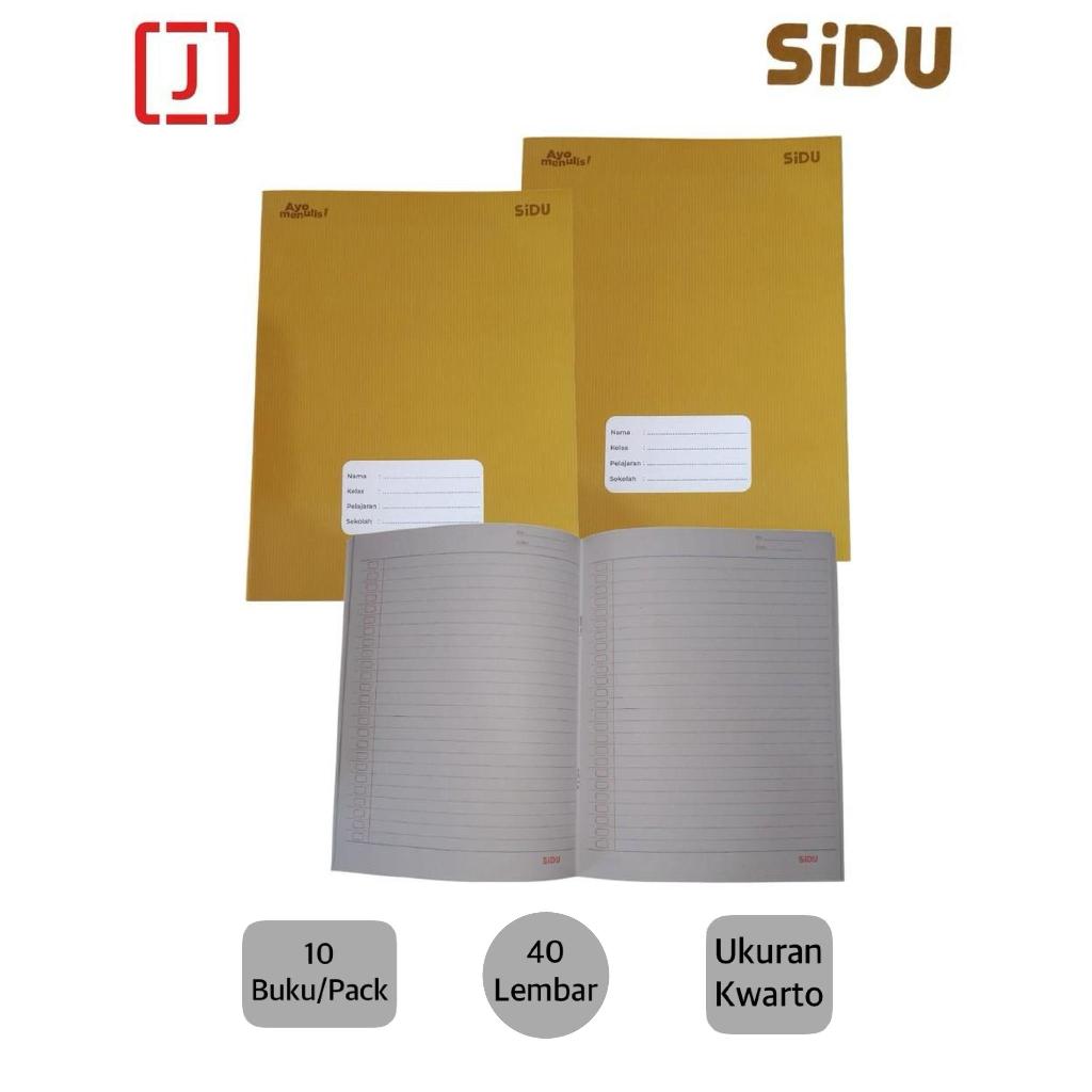 Jual BUKU TULIS SIDU COVER SAMPUL NAMA ISI 40 LEMBAR / BUKU SIDU CRAFT ...