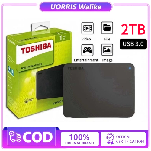 Jual 2TB Canvio Basic HD Hardisk Eksternal / HDD External USB 3.0 ...