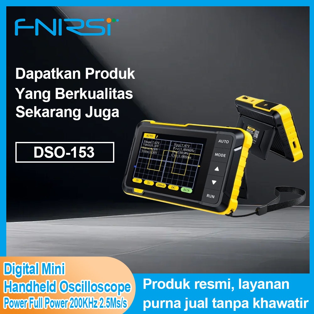 Jual Power Full Power 200KHz 2.5Ms/s-DSO 152 FNIRSI Osiloskop Digital ...