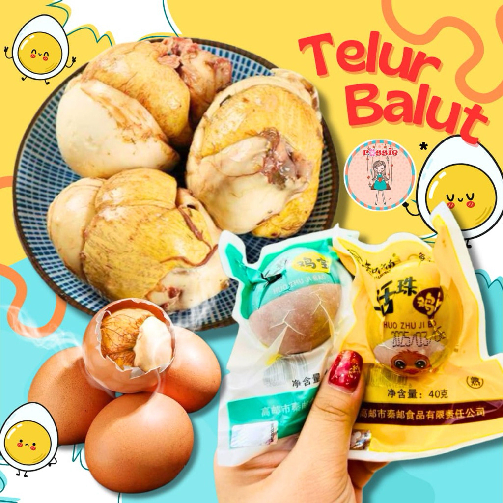 Jual (Ready Stok) Telur Balut Vaccum/Telur Balut Ayam China Import-Asli ...