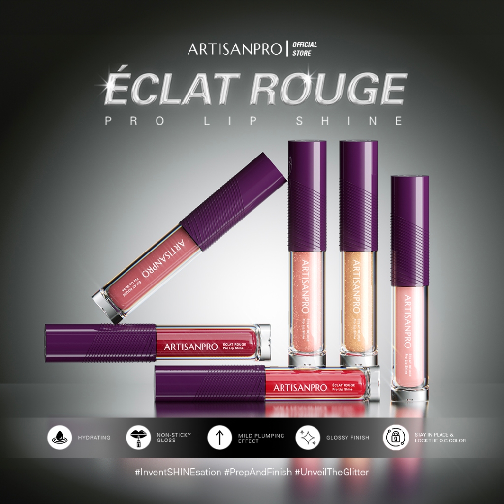 Jual [LIP SHINE] ARTISANPRO - ÉCLAT ROUGE Pro Lip Shine (Lip Gloss) | Shopee Indonesia