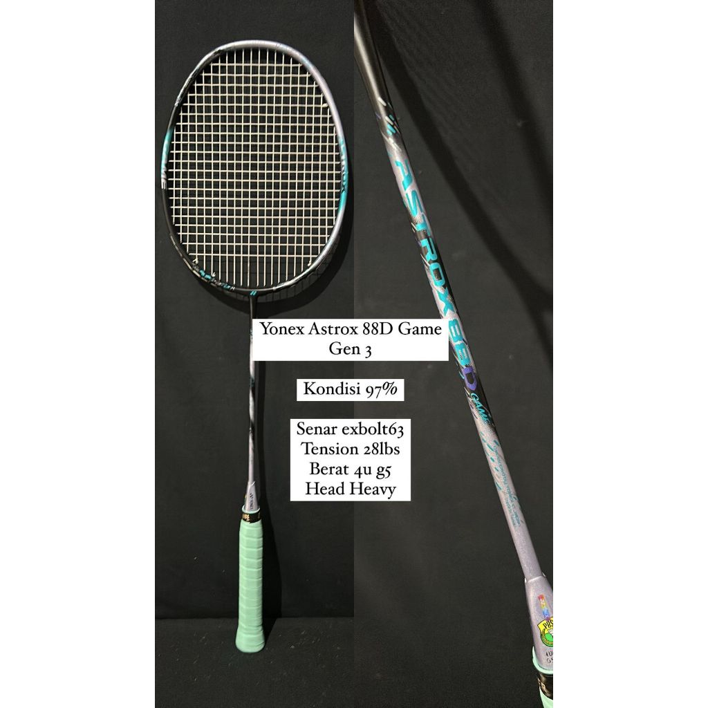 Jual Yonex Astrox 88D Game Gen 3 | Shopee Indonesia