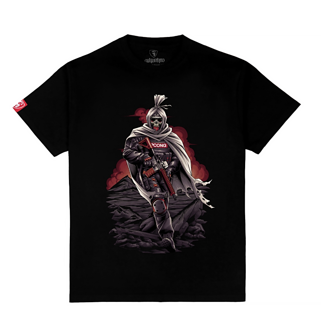 Jual KAOS CULTURE HERO TACTICAL PCONK Wayang Tactical Tentara Army ...