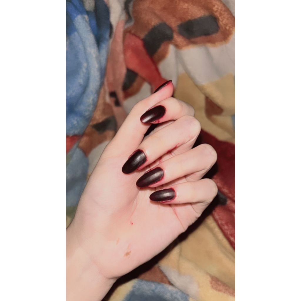 Jual paket Nail Henna+Naila gameel/Henna maroon/Henna cantik termurah ...