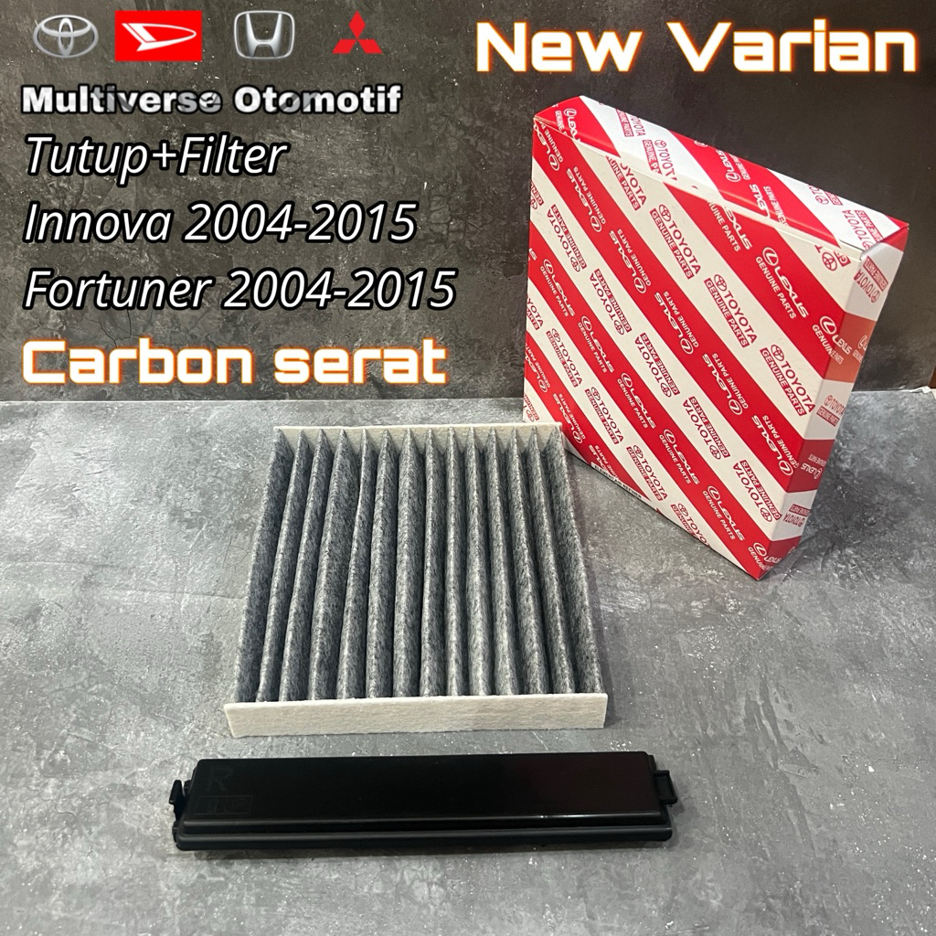 Jual Filter AC + Tutup Filter AC Innova Fortuner Hilux komplit | Shopee ...
