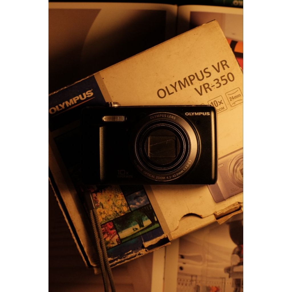 Jual Digicam Olympus VR-350 Fullset WITH ORIGINAL BOX [RARE] (Camera ...