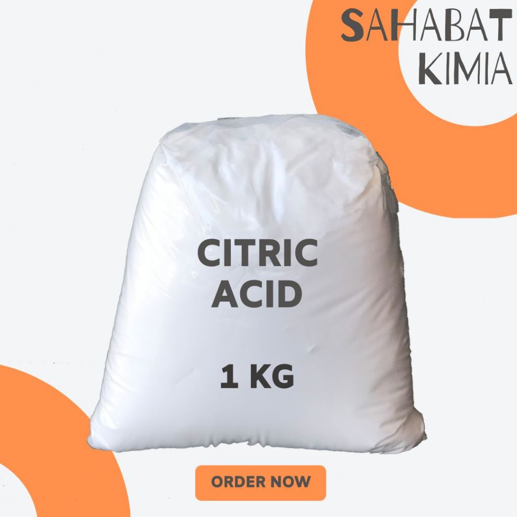Jual Citric Acid / Asam Sitrat / Asam Sitrun Food Grade - 1 KG | Shopee ...